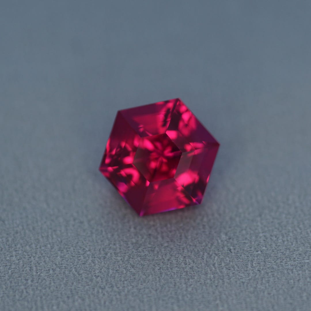 Pink Lab Created Sapphire 5.60 Ct – Precision Cut Loose Gemstone ...
