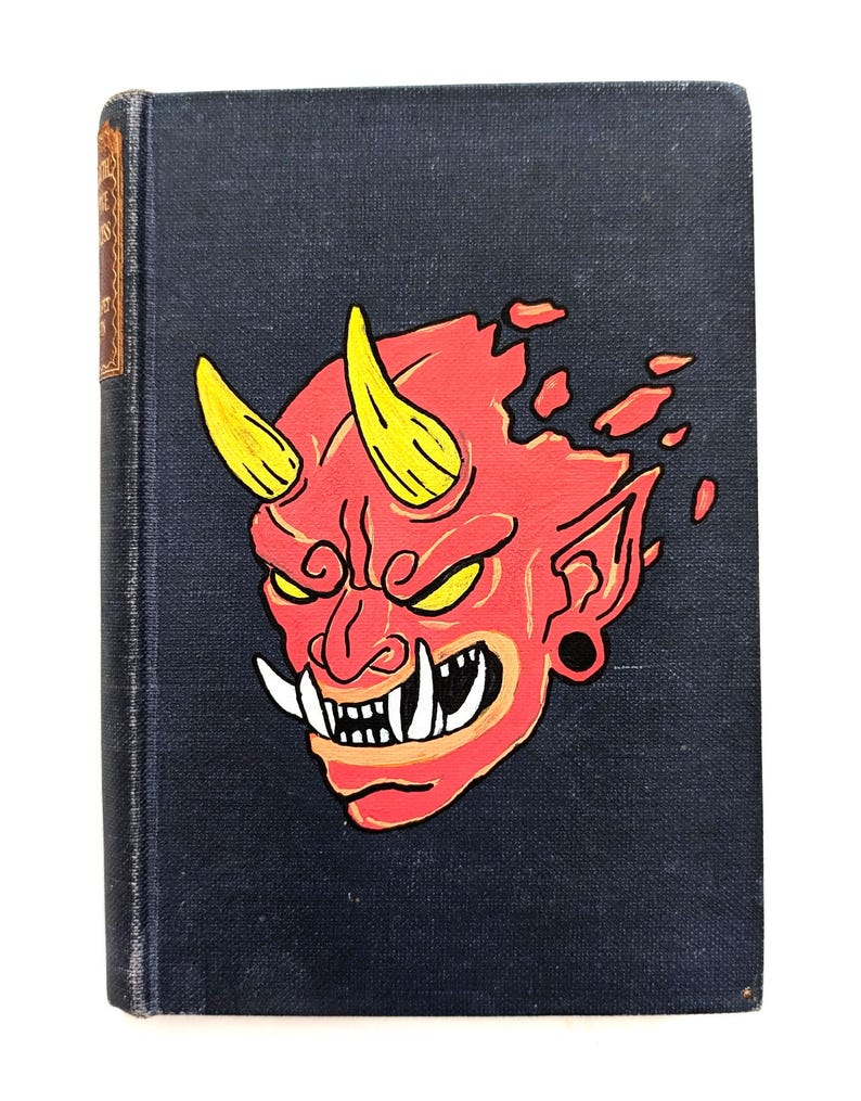 Japanese Oni Mask - Etsy
