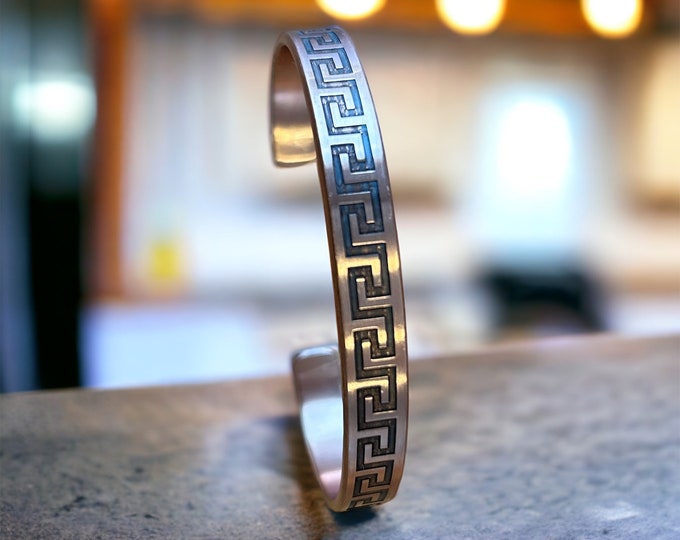 ICONIUM Pure Copper Pana Design Bracelet - Etsy