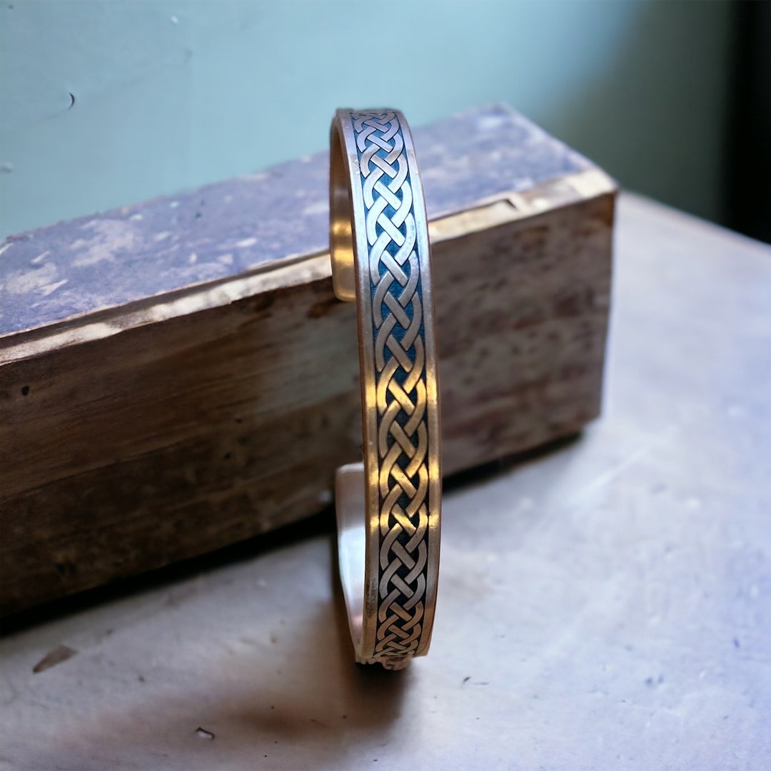 ICONIUM Pure Copper Braid Design Bracelet - Etsy