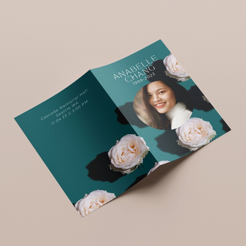 Obituary Template, Obituary, Obituary Template for Women, Funeral ...