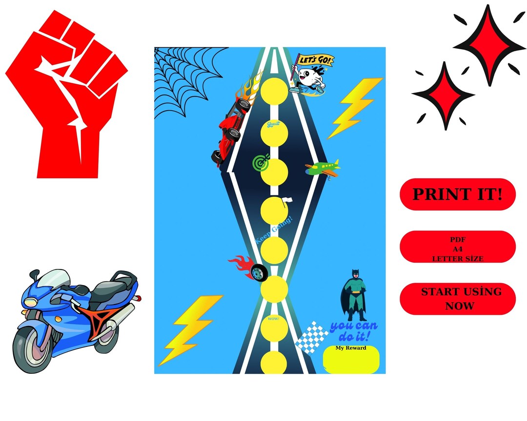 Sonic the Hedgehog Reward Chart for Kids, Chore Chart, Behaviour Chart ...