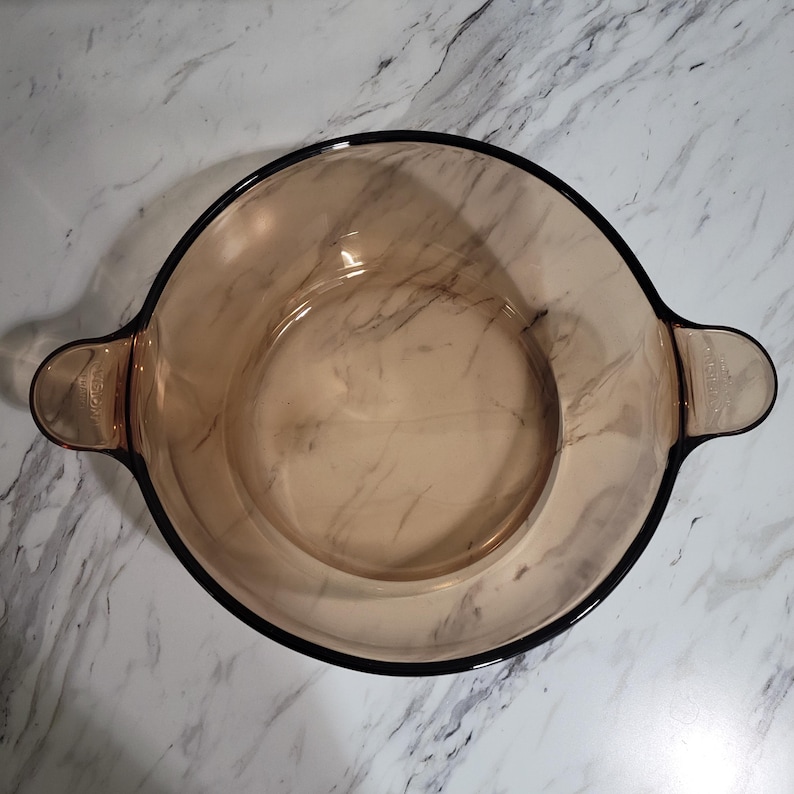 Amber Vision 5 Liter Dutch Oven Vision De Corning France With Pyrex Lid ...