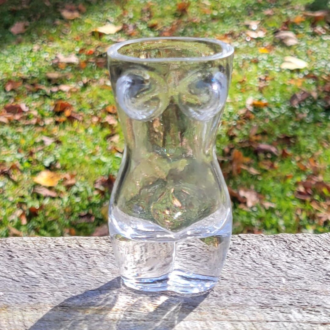 Women's Torso Clear Glass Shot Glass - Etsy