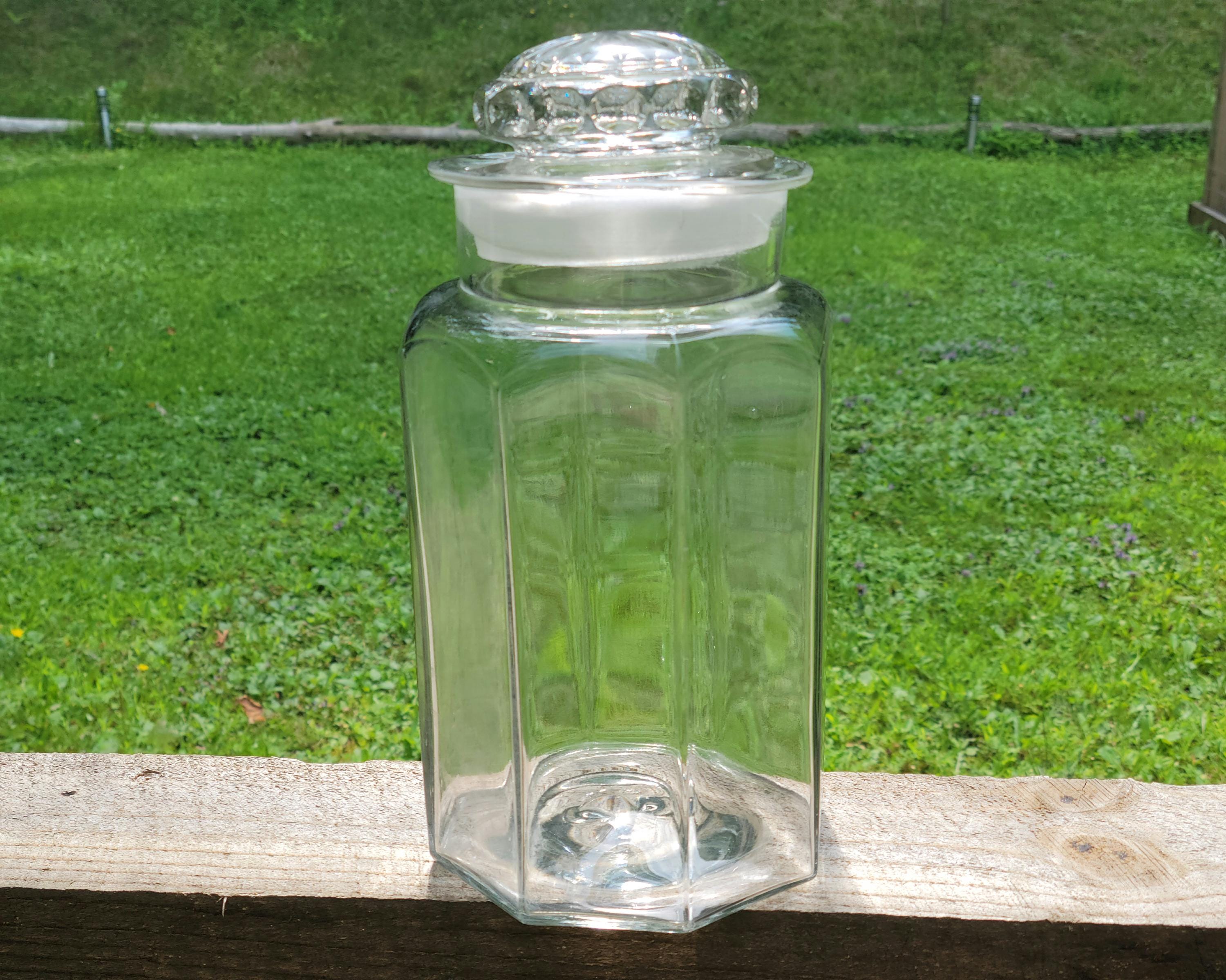 Antique Apothecary Glass Store Counter Display Jar - Etsy