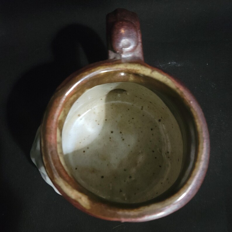 Pottery Mug Cup Frog Vintage Stoneware - Etsy