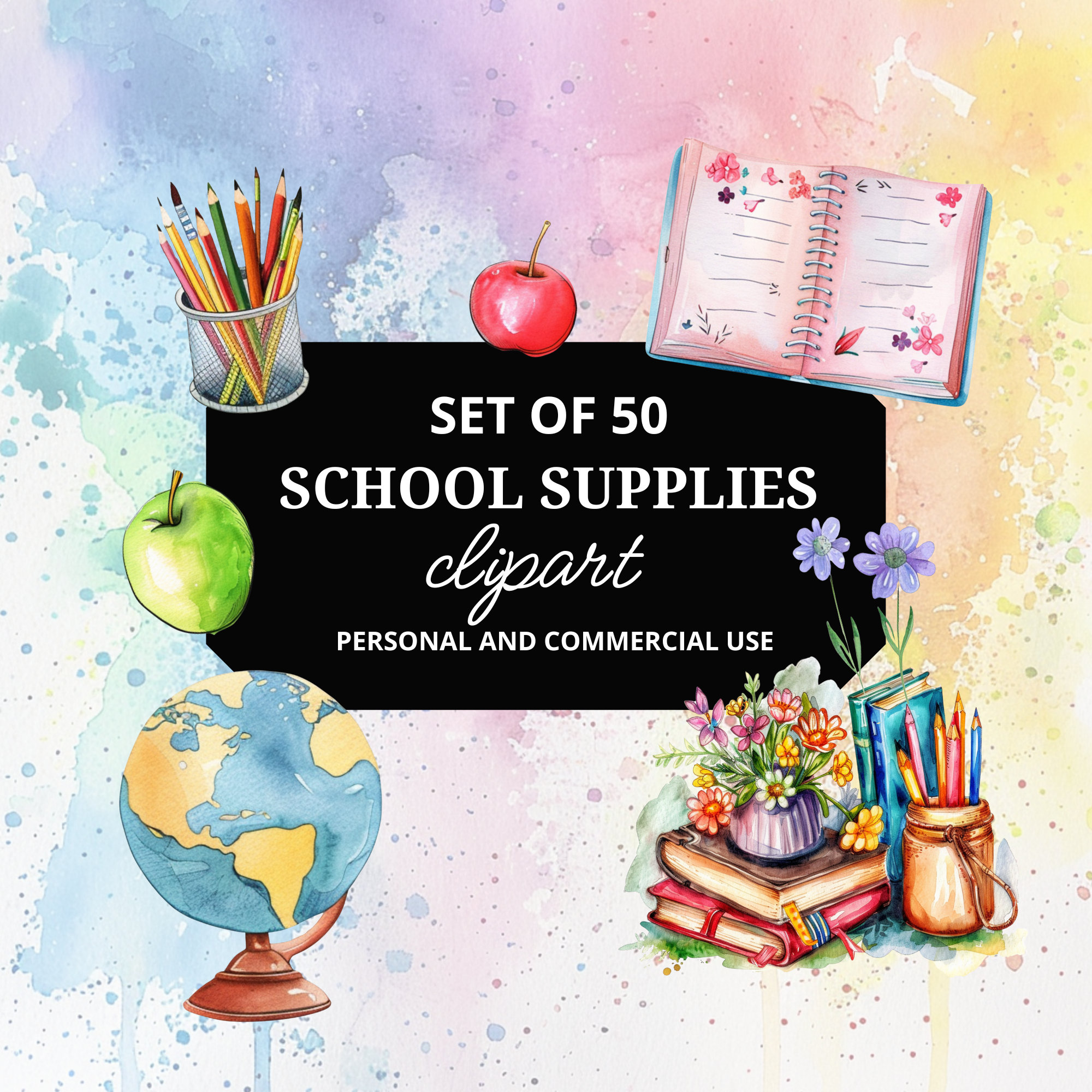 School Clip Art, Clip Art for Teachers, School Supply Clip Art, Back to ...