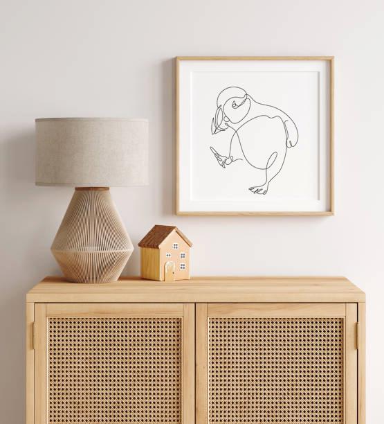 Puffin One Line Art Print: Minimalist Home Decor (digital Download) - Etsy
