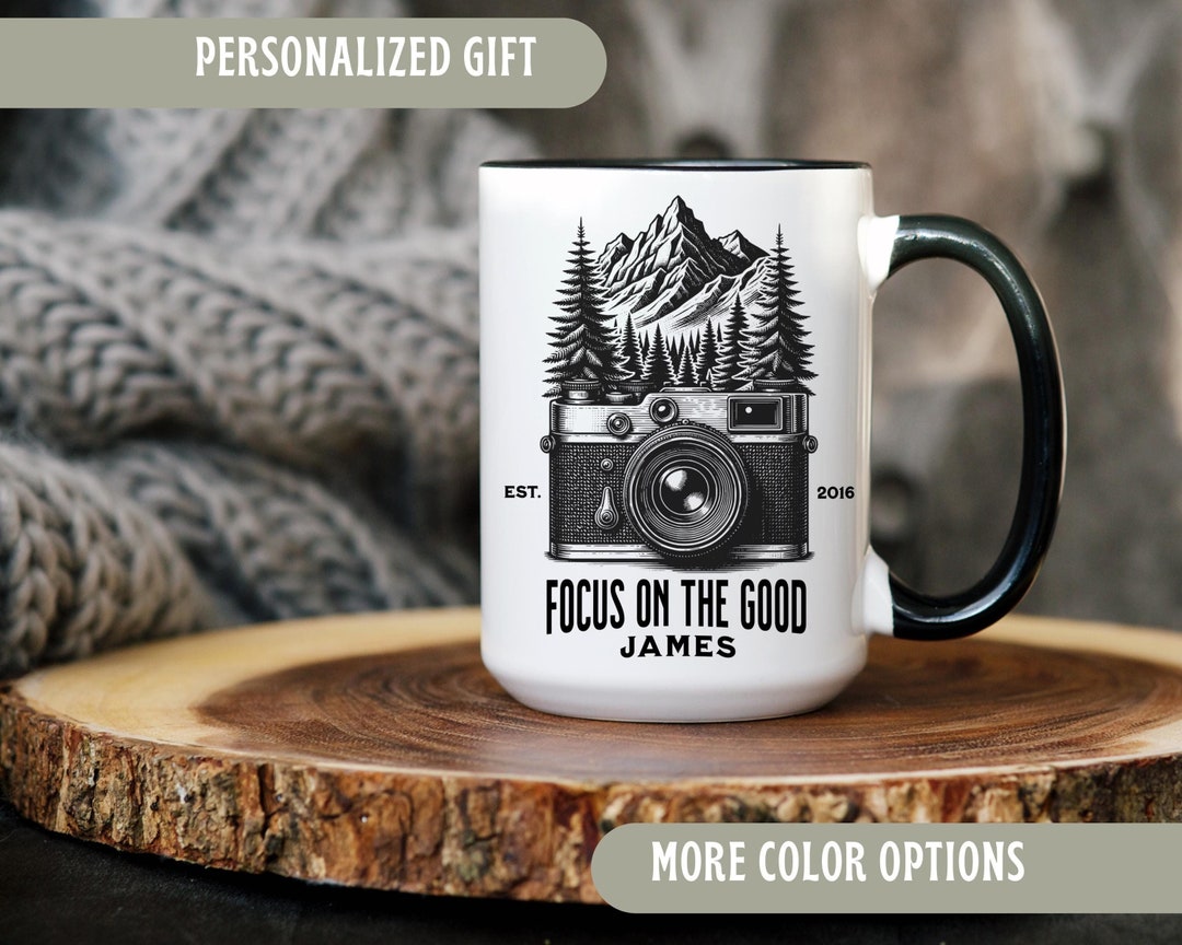 Personalized Photographer Name Mug, Photographer Gift, Appreciation ...