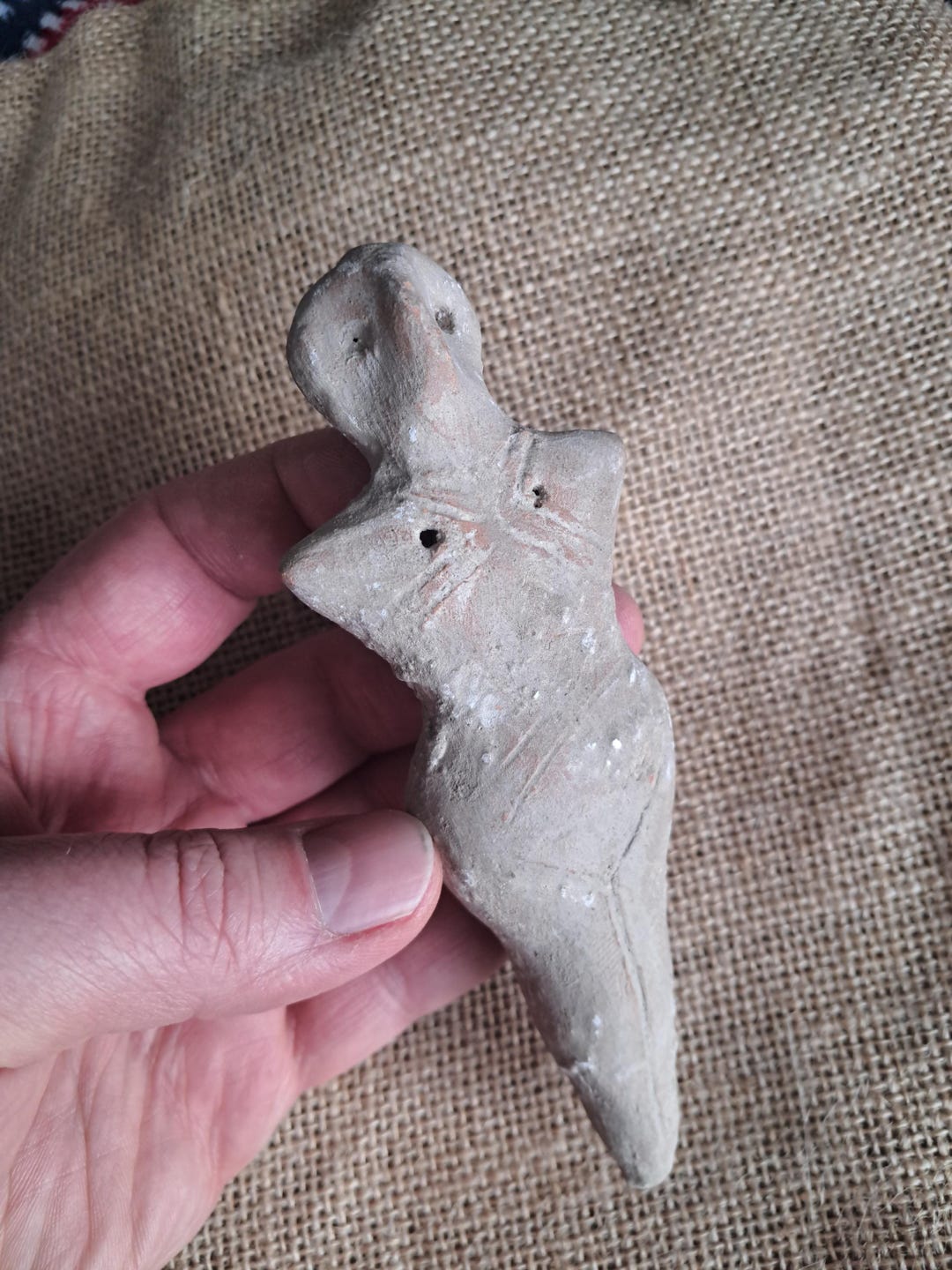 Classic Beak-face Neolithic Mother Goddess / Venus Statue – Handcrafted ...