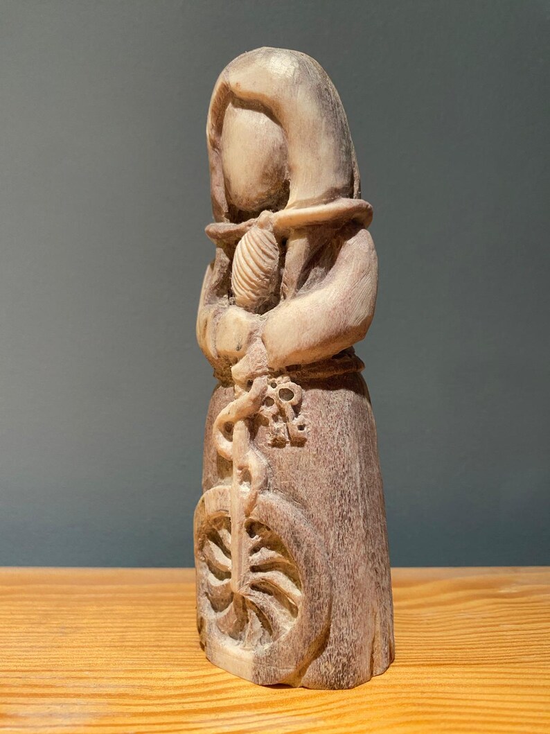 Custom-made Goddess Frigg Idol – Hand-carved From Moose Antler - Etsy