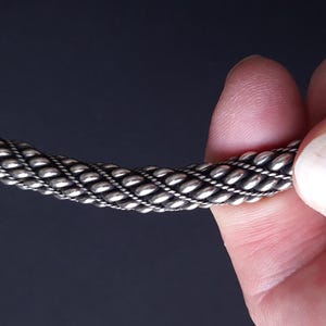 Scandinavian King Hand-woven Torque – Pewter Replica of Viking Bracelet ...
