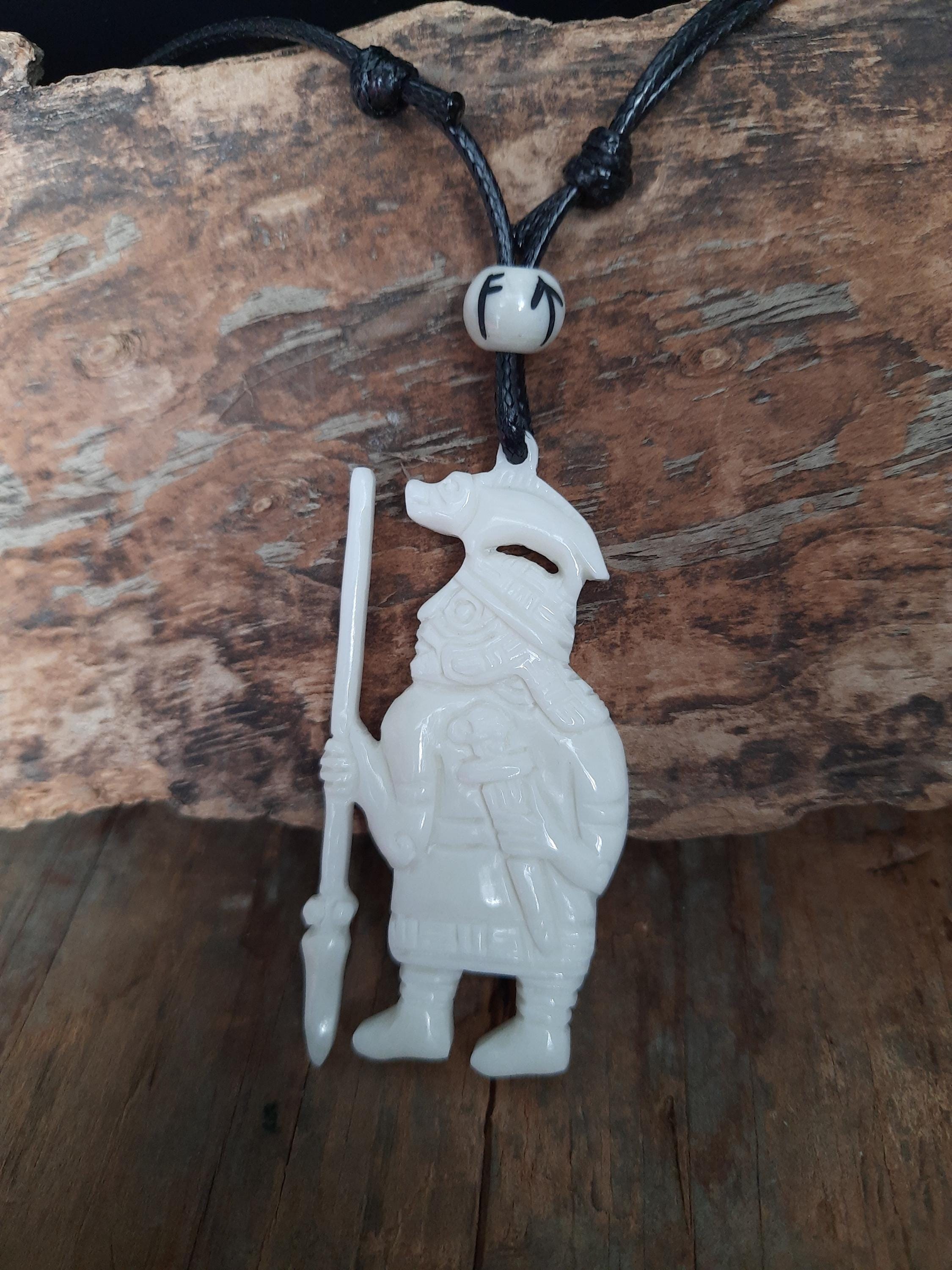 Handcrafted Viking Amulet Inspired by Torslunda Plates: Wild Boar ...