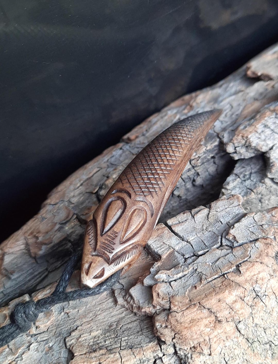 Antique Look Snake / Mythological World Serpent Necklace – Antler ...