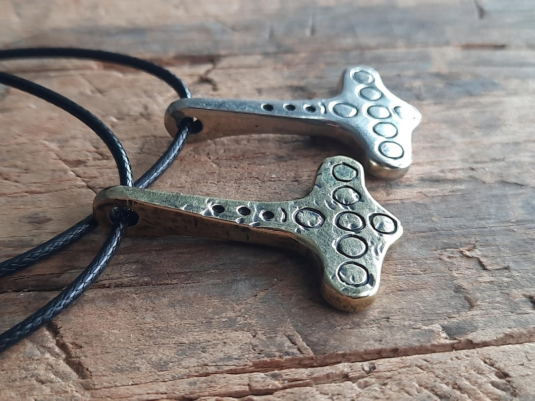 Authentic Viking Mjolnir Pendant – Handcrafted Scandinavian Thor’s ...