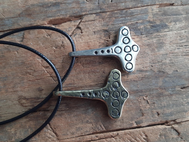 Authentic Viking Mjolnir Pendant – Handcrafted Scandinavian Thor’s ...