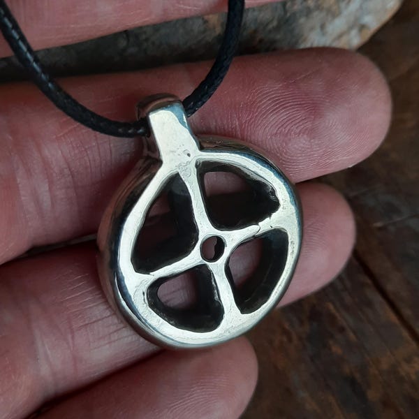 Solar Cross Pendant - Etsy