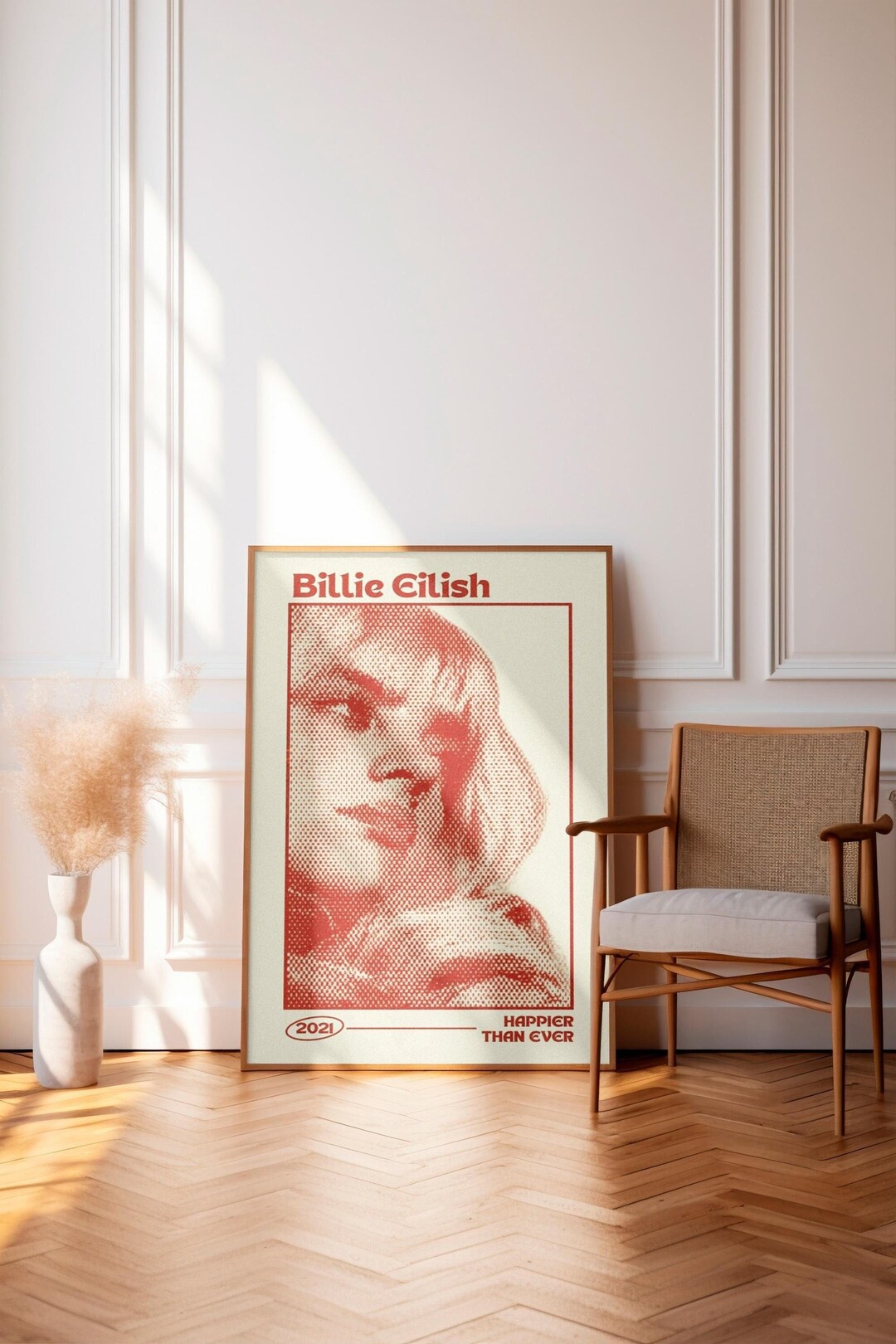 Billie Eilish Happier Than Ever Poster Print Modern Music Wall Art for Home Decoration Billie ...