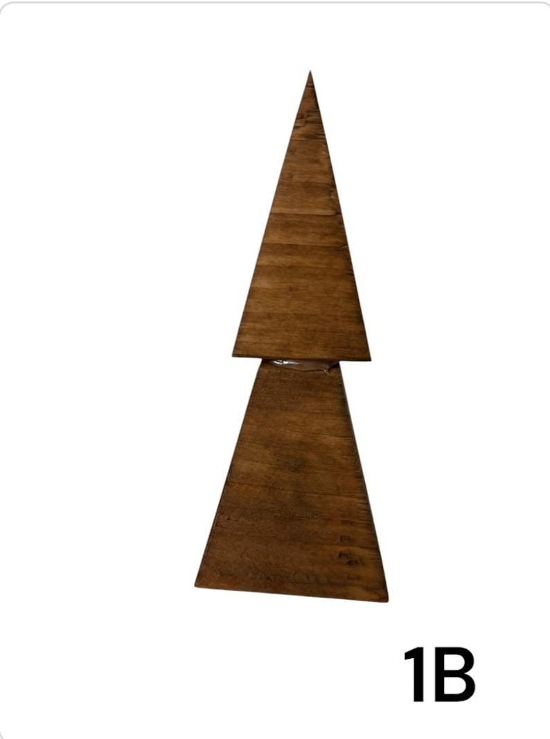 Handmade Wooden Table Top Christmas Trees - Etsy