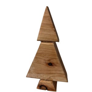 Handmade Wooden Table Top Christmas Trees - Etsy