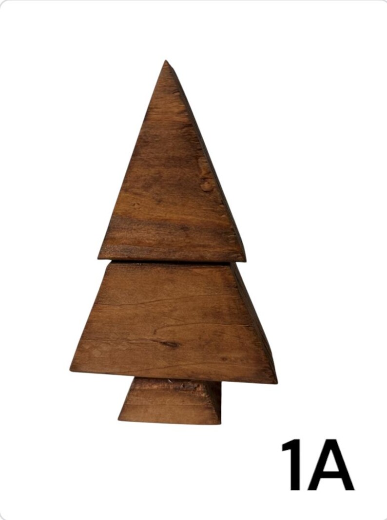 Handmade Wooden Table Top Christmas Trees - Etsy