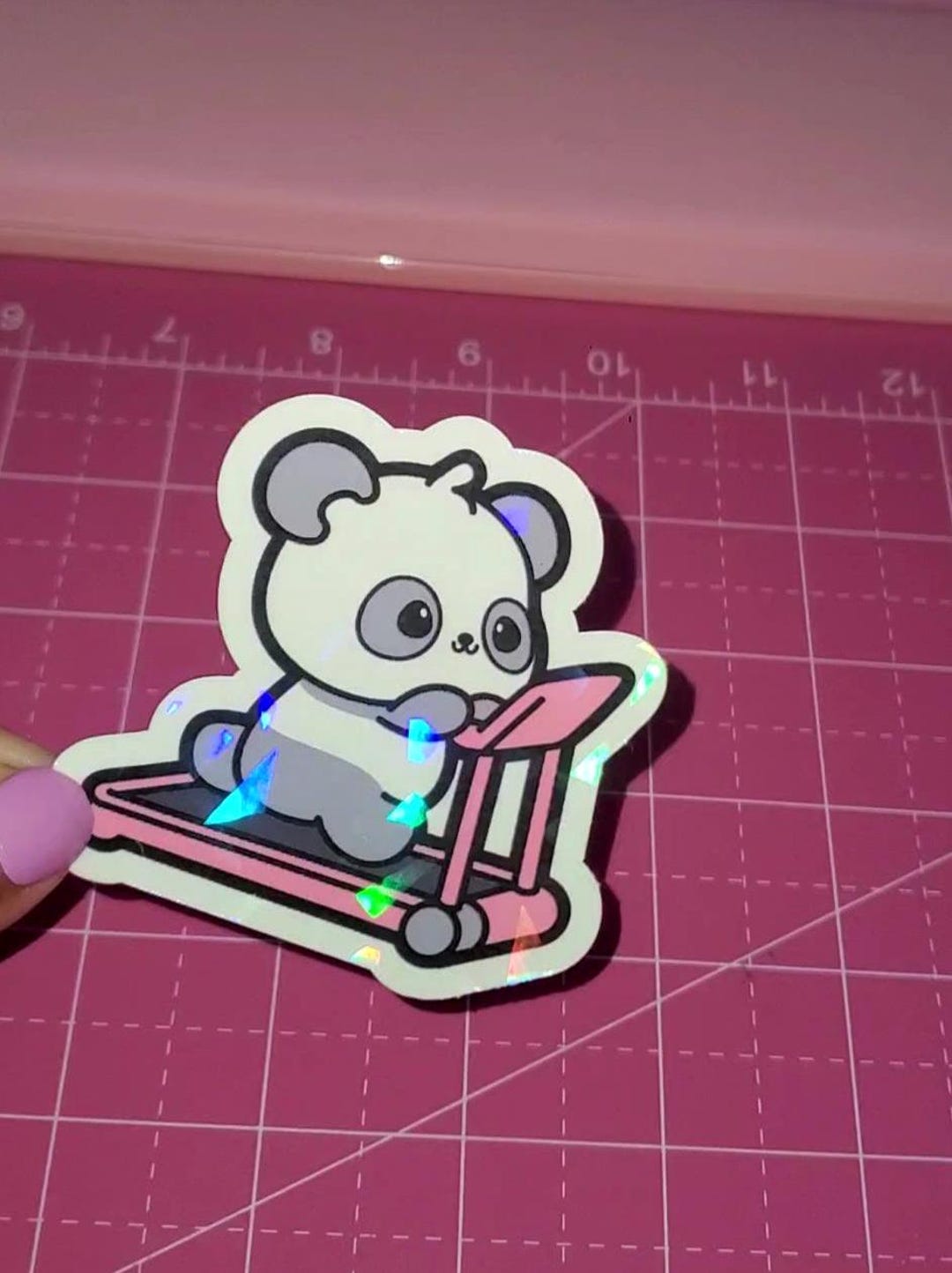 Cute Gym Sticker Running Sticker Cardio Sticker Cute Workout Sticker ...