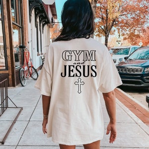 Christian Gym Shirt Gym and Jesus Shirt Pump Cover Shirt Faith Fitness ...