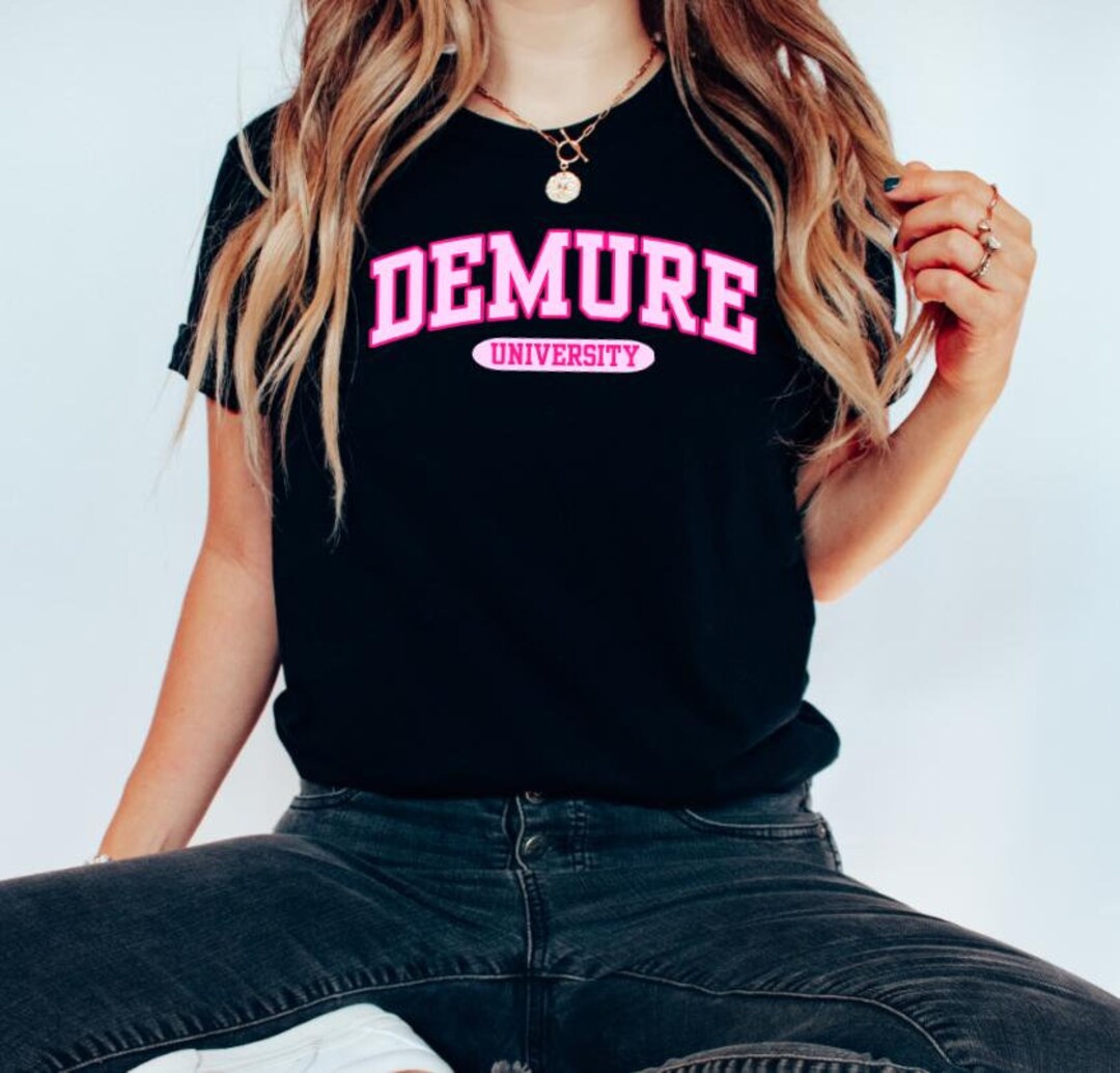 Cute Demure Shirt Very Demure Tshirt Very Mindful Very Cutesy Shirt Y2K ...