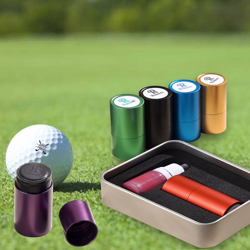 Golf Ball Stamp - Etsy