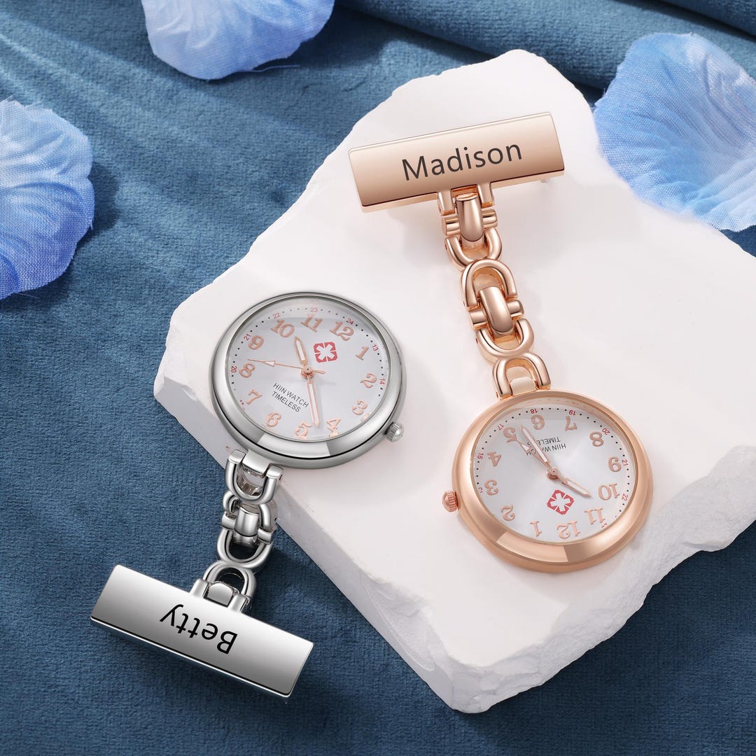 Personalized Name Nurse Watch,nurses Pocket Watch,portable Nurse Watch ...
