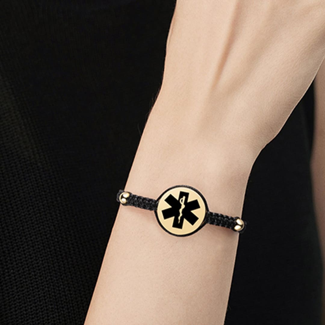 QR Code Medical Alert Bracelet, QR Code Tag to Scan Medical Information ...