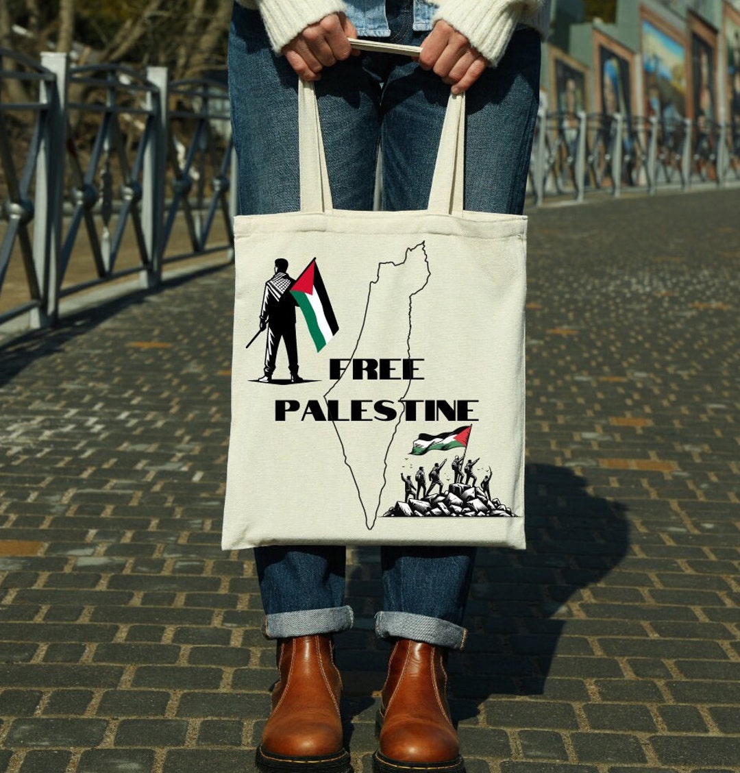 Free Palestine Tote Bag, Palestine Tote Bag, Gaza War, Palestine ...