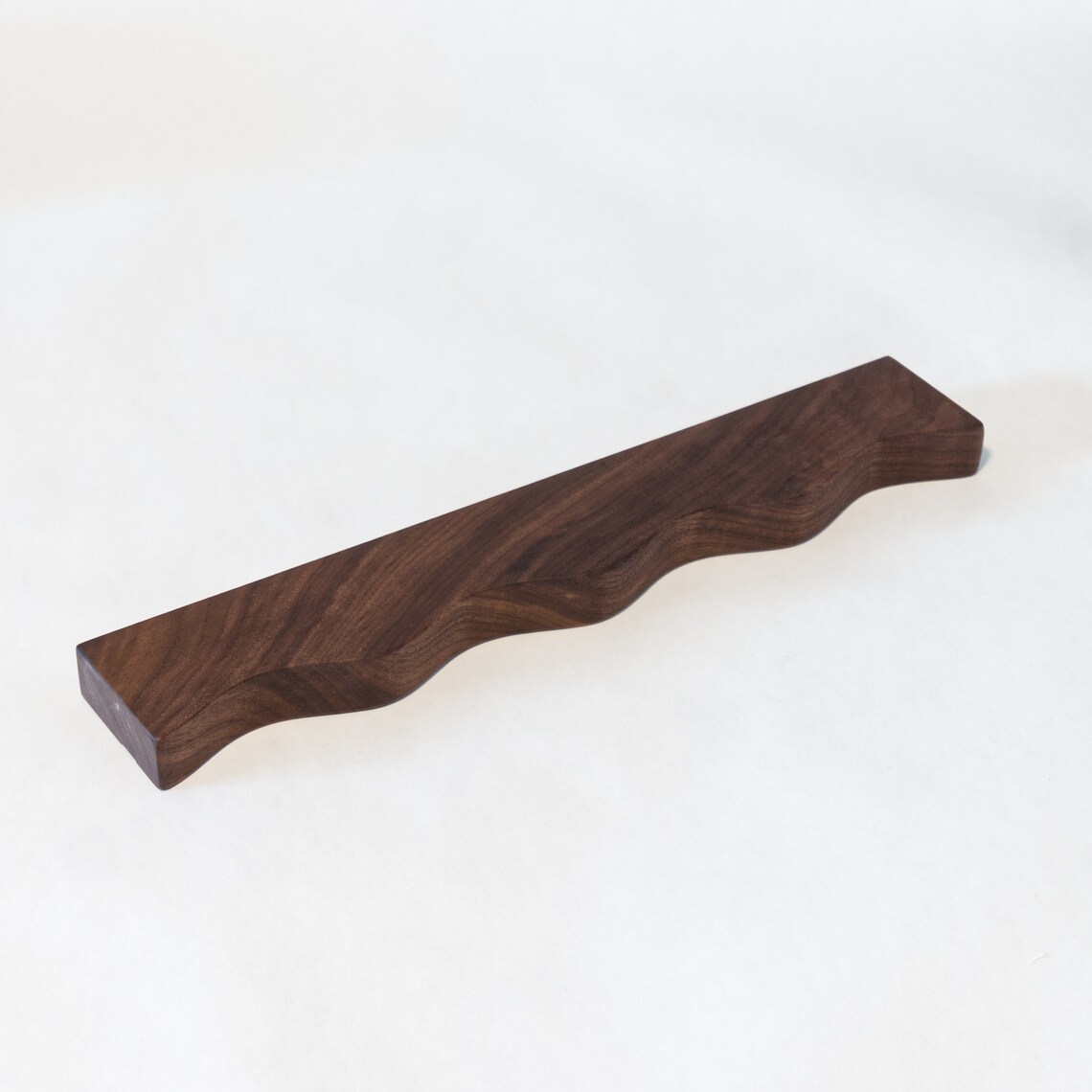Long Wavy Handle, Mid Century Modern, Walnut Wood, 70', - Etsy