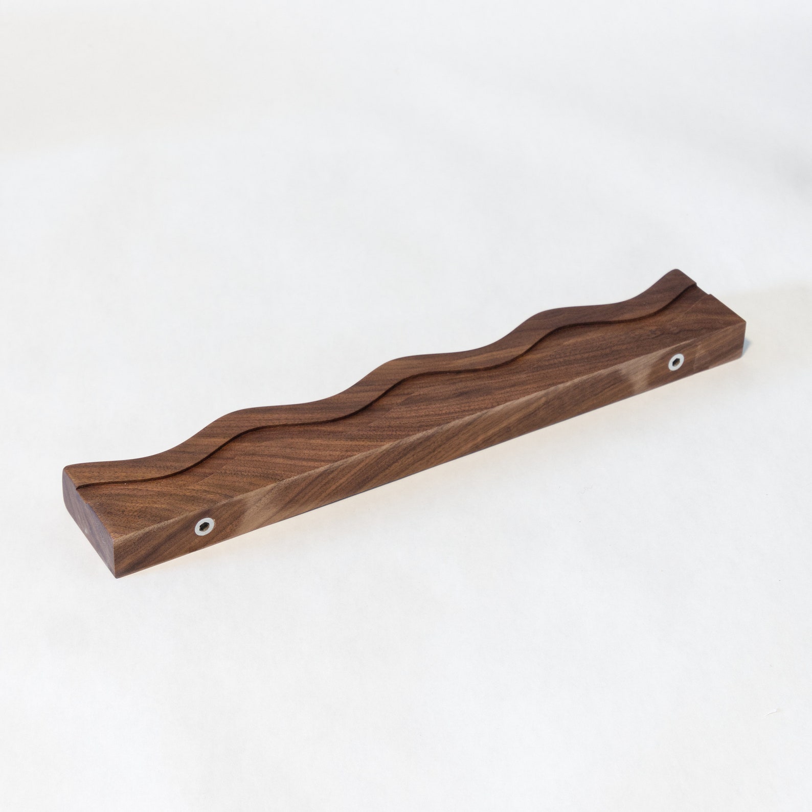 Long Wavy Handle, Mid Century Modern, Walnut Wood, 70', - Etsy