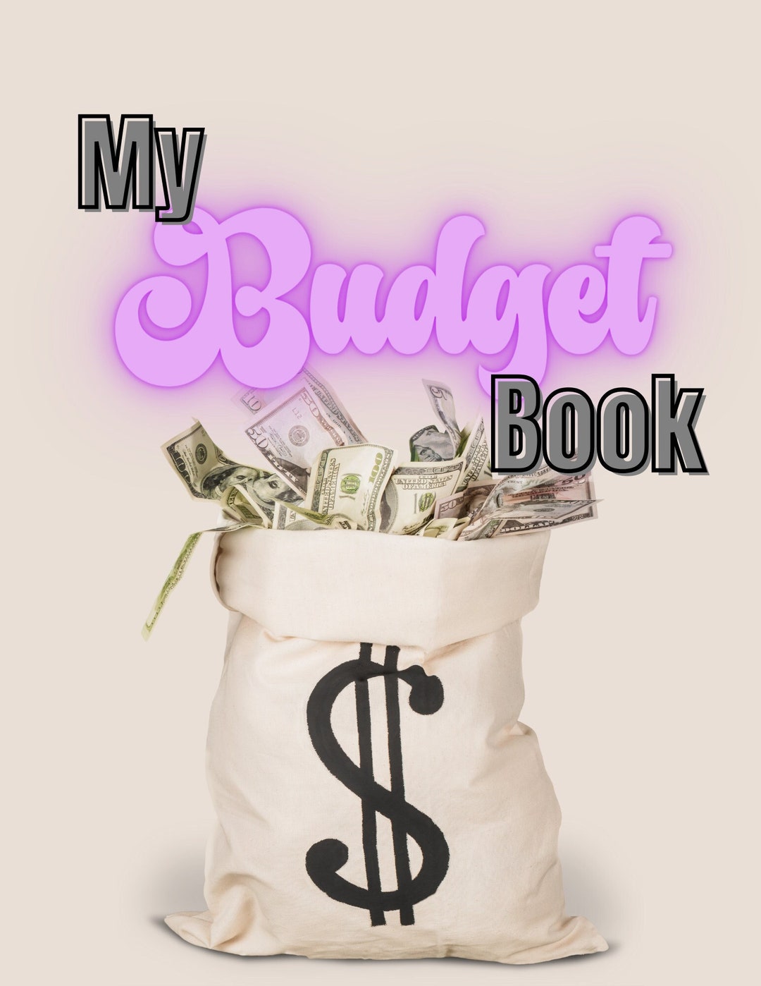 Digital Budget Book, Budget Template, Paycheck Budget Planner, EDITABLE ...