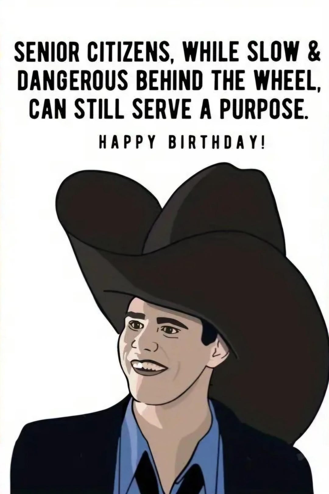 Greeting Card - Birthday, Dumb and Dumber, Lloyd Christmas, Senior ...