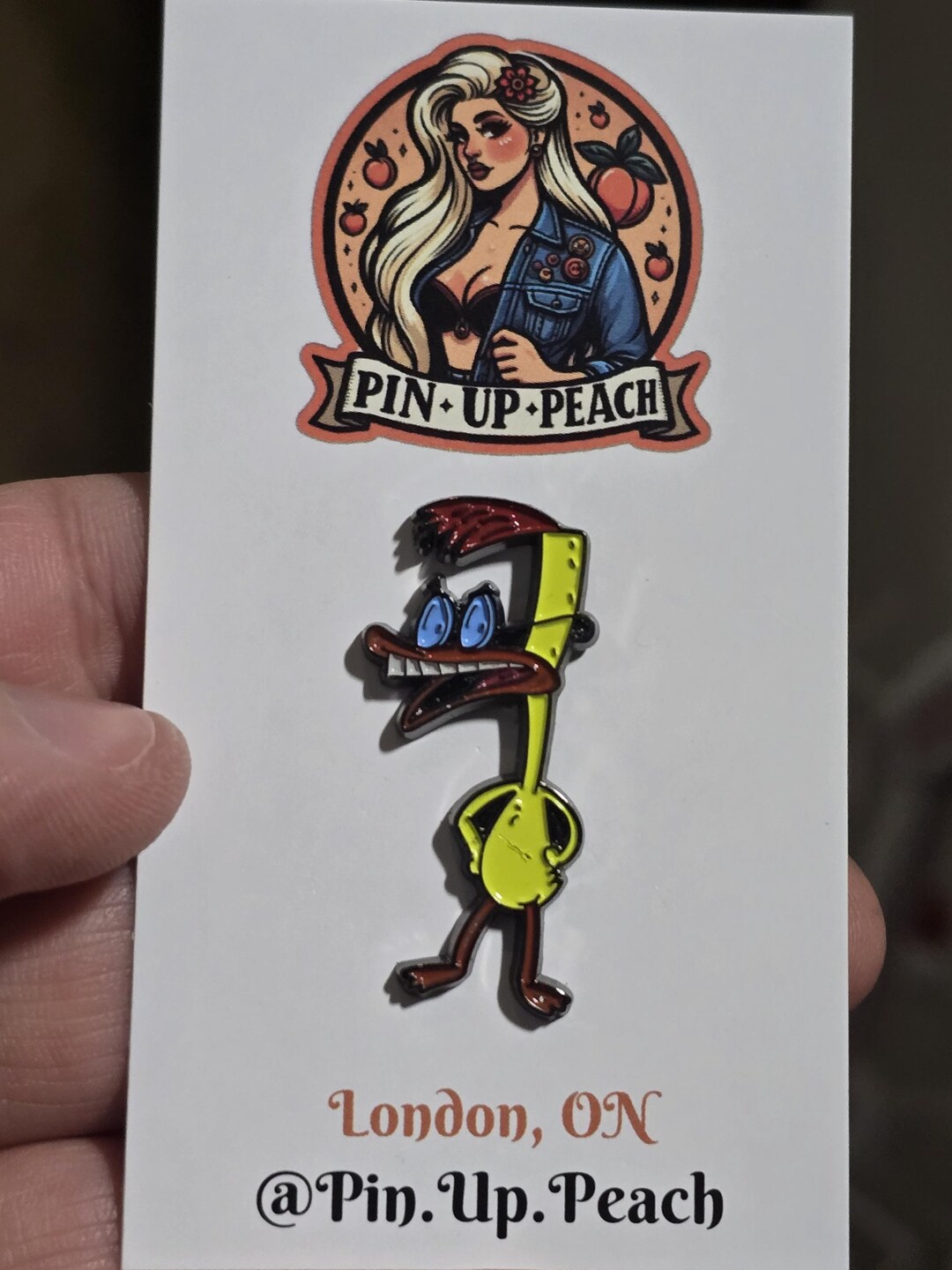 Enamel Pin - Duckman, 90s, Nostaligia, Funny, TV, Cartoon, Television ...