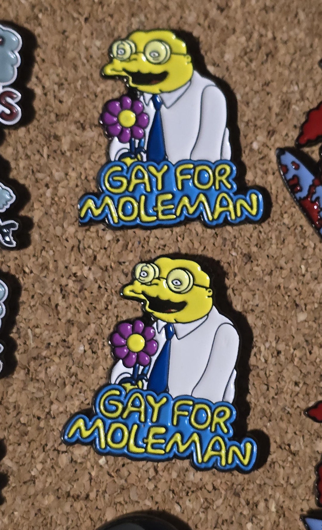 Enamel Pins - the Simpsons, Bart, Homer, Marge, Maggie, TV, Cartoon ...