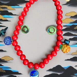 One Piece Fire Fist Ace Necklace ASL ace, Sabo, Luffy Gift - Etsy