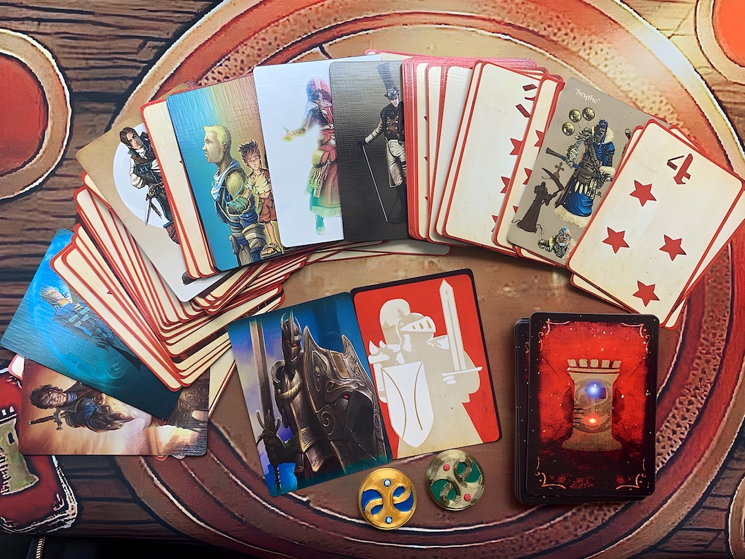 Fable II Pub Games Fortune’s Tower Card Game - Heroes Guild Deck ...