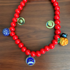 One Piece Fire Fist Ace Necklace ASL ace, Sabo, Luffy Gift - Etsy