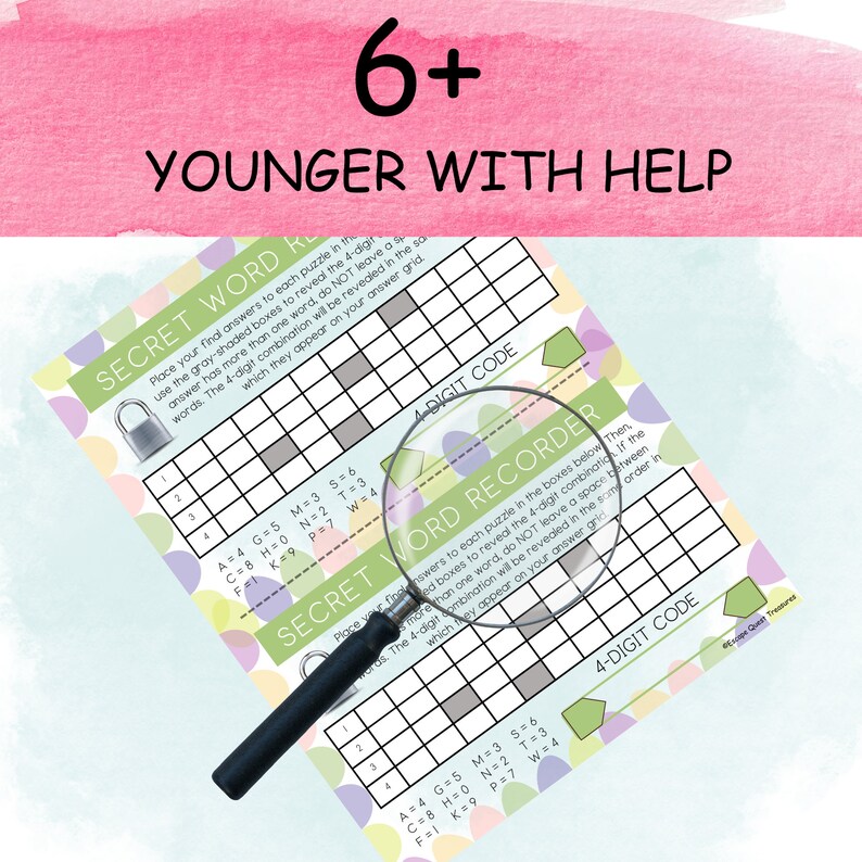 Escape Room Mini Easter Escape Room Game for Kids Printable Party Game ...