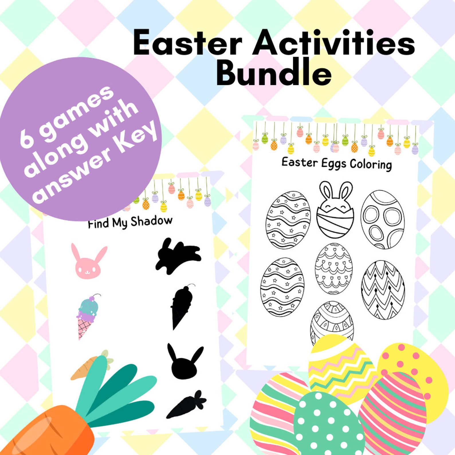 Easter Activity Easter Party Games Easter Trivia Feud Game Easter Games ...
