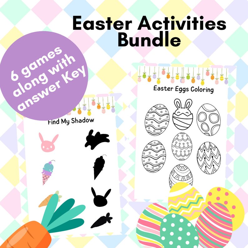 Easter Activity Easter Party Games Easter Trivia Feud Game Easter Games ...