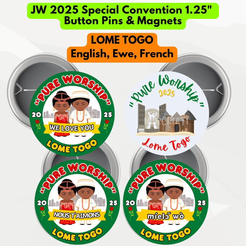 Convention Button Pins - Etsy