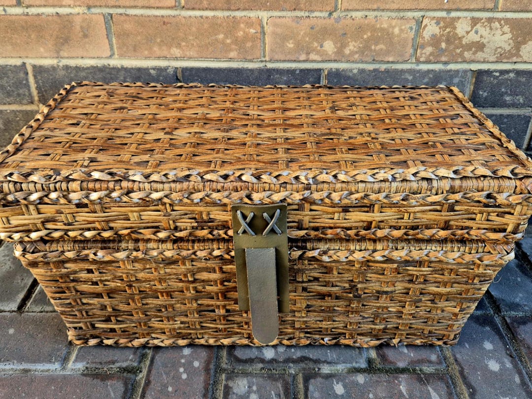 Basket Case. (in the Best Way) – Mid-century Wicker With Industrial ...