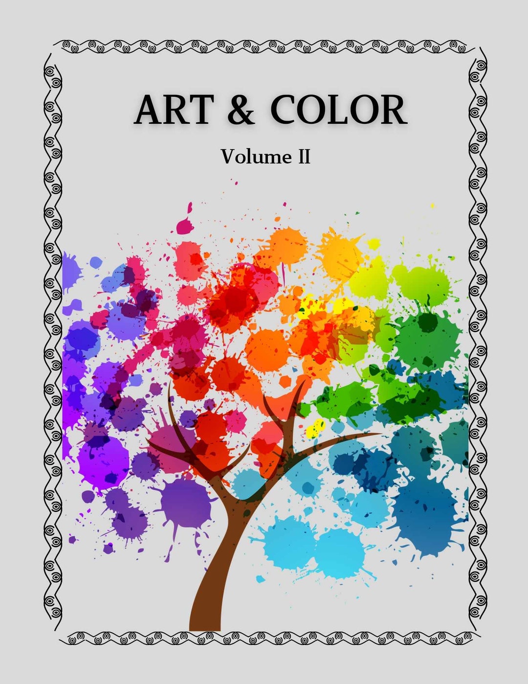 Art and Color Volume II Coloring Material for All Ages - Etsy