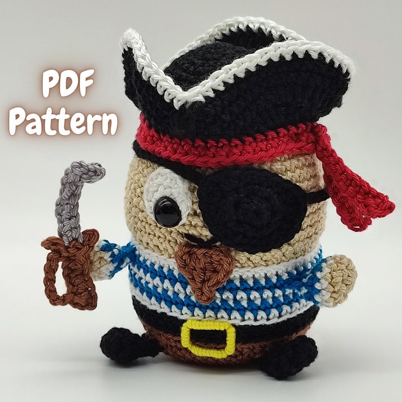 Crochet Pirate Hat - Etsy