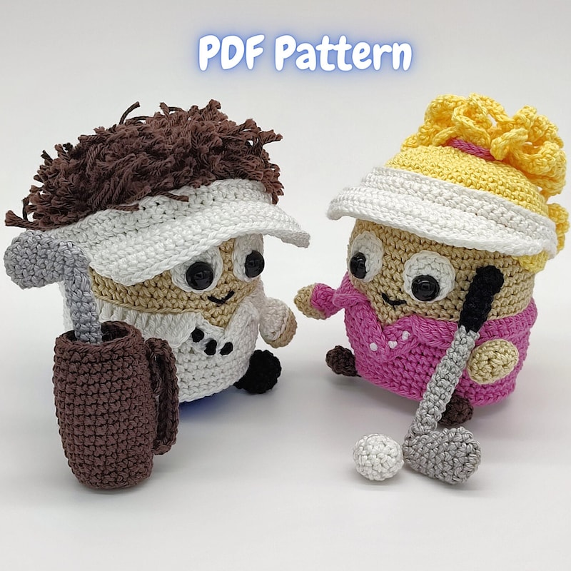 Crocheted Golf Club Covers - Etsy