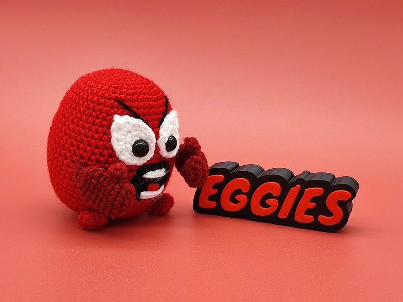 Angry Emoji Crochet Pattern, Communication Aid, Emotional Support ...